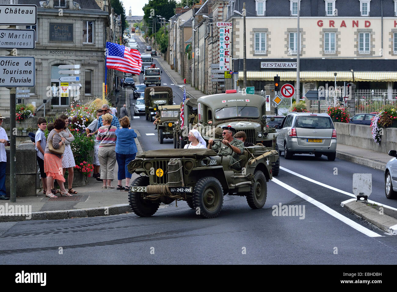 American military vehicles hi-res stock photography and images - Alamy