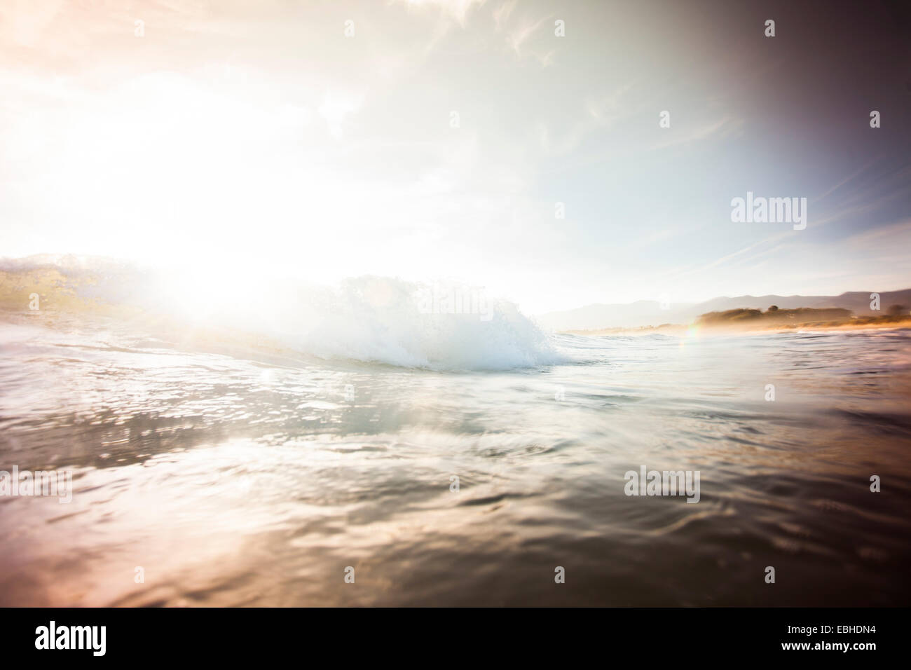 Waves in space hi-res stock photography and images - Alamy