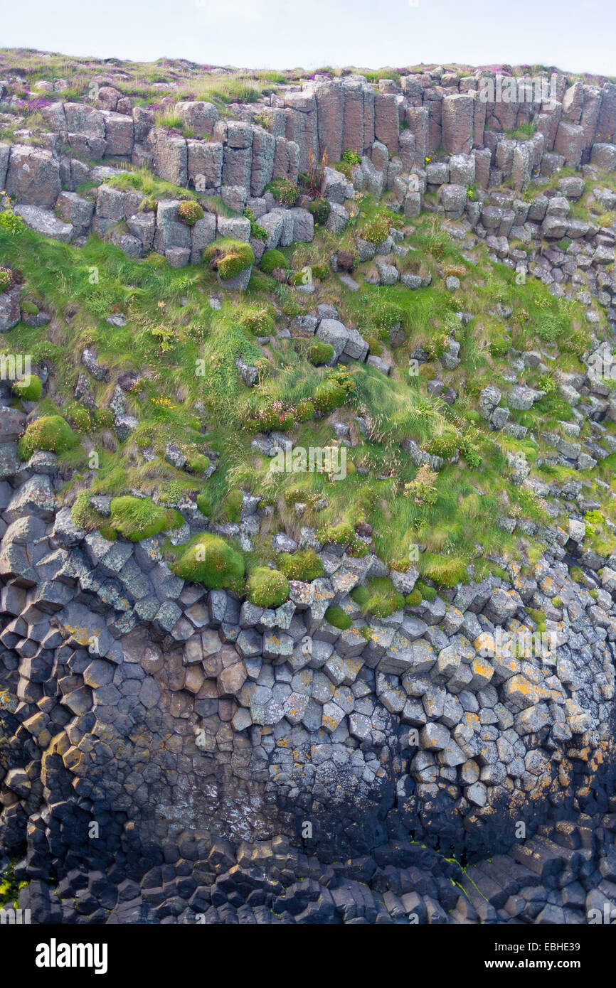 Basalt rock formations on the Island of Staffa, West Coast of Scotland ... Basalt rock formations on the Island of Staffa, West Coast of Scotland ...