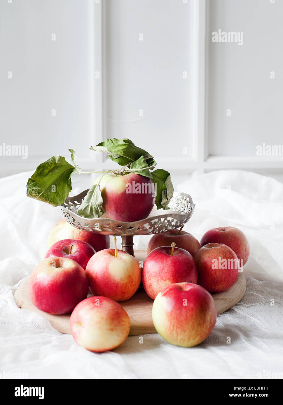 Composition of apples Stock Photo - Alamy