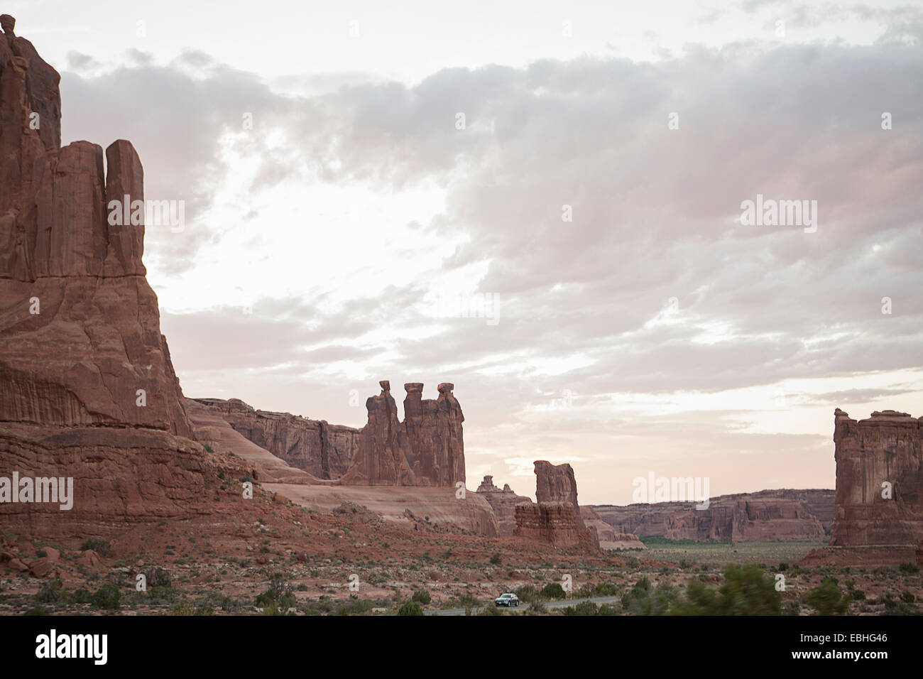 Rock formations, Arches National Park, Moab, Utah, USA Stock Photo - Alamy