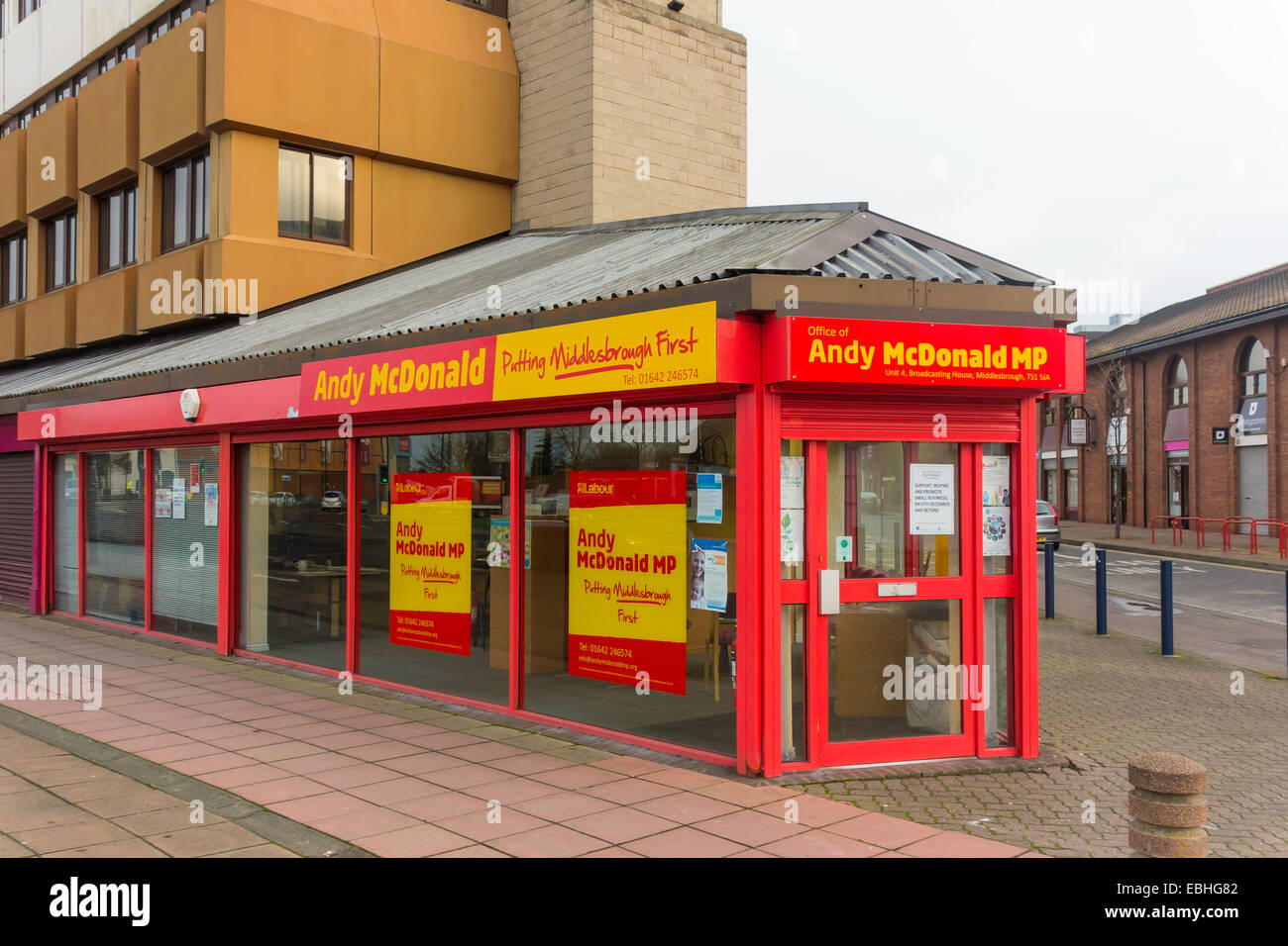The Office of Mr Andy McDonald MP the Labour Party Member of Parliament ...