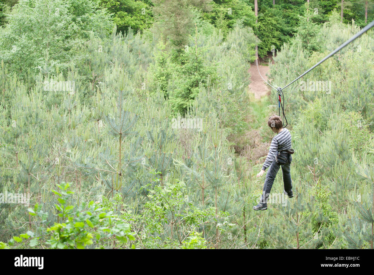 Ropes course learn hi-res stock photography and images - Alamy