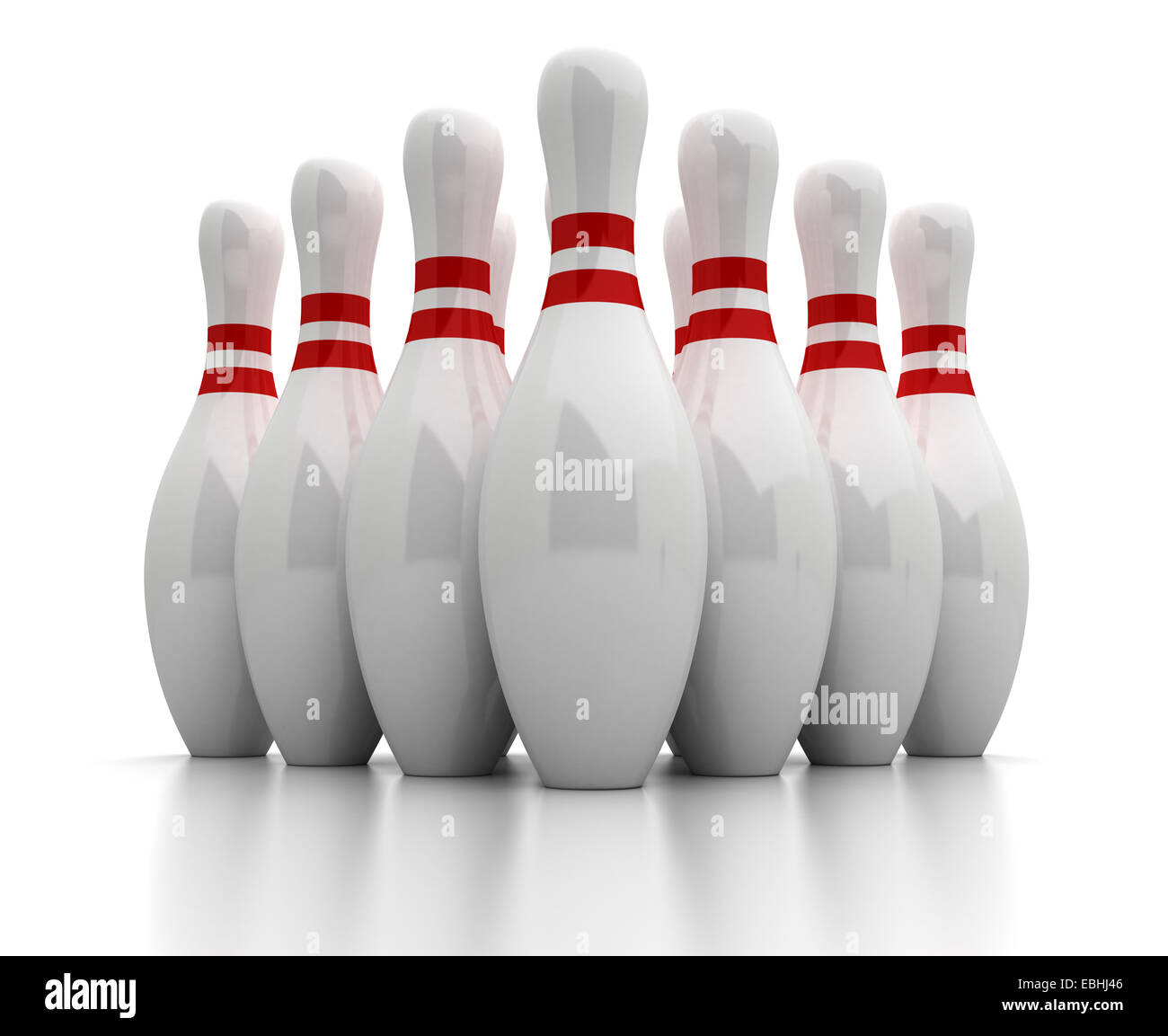 Bowling pins strike hi-res stock photography and images - Alamy