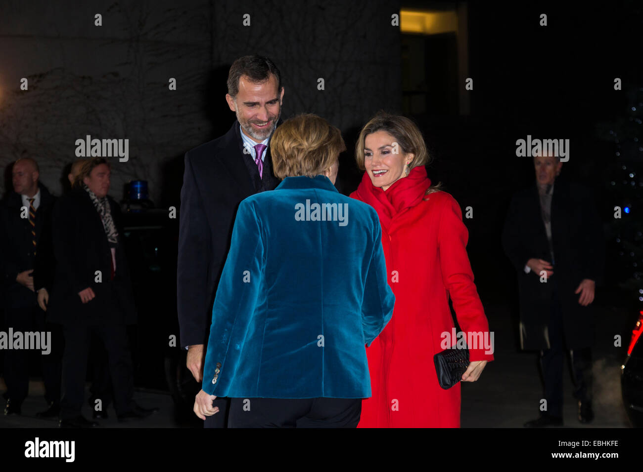 Angela merkel king felipe vi hi-res stock photography and images - Alamy
