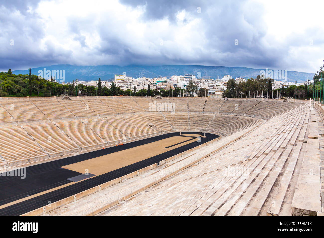 Panathenaic Stadium Athens, Greece Stock Photo - Alamy