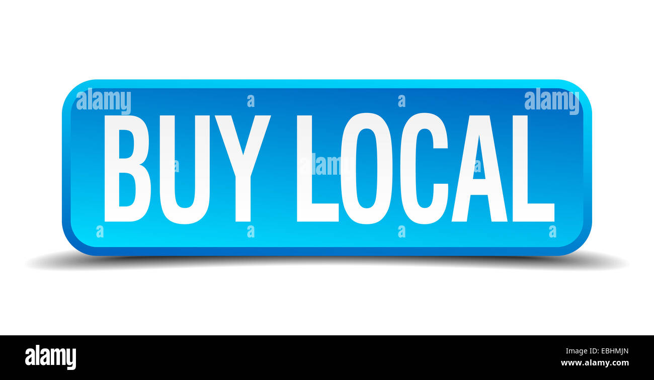 Buy local sign square Cut Out Stock Images & Pictures - Alamy