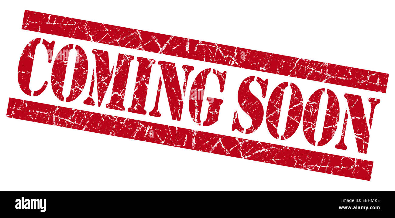 Coming soon square stamp Cut Out Stock Images & Pictures - Alamy