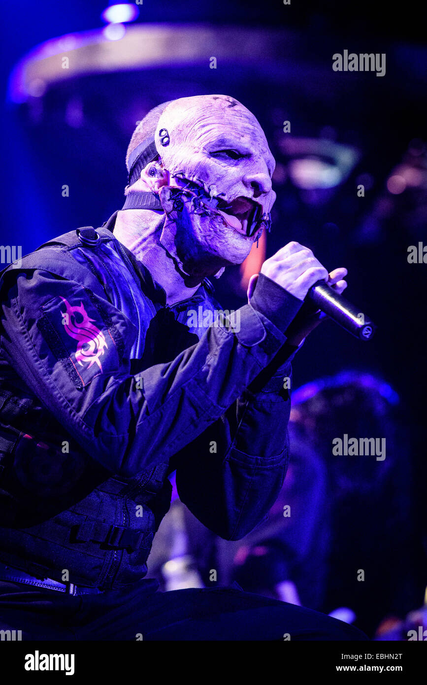 Nov. 30, 2014 - Toronto, Ontario, Canada - American metal band Slipknot ...