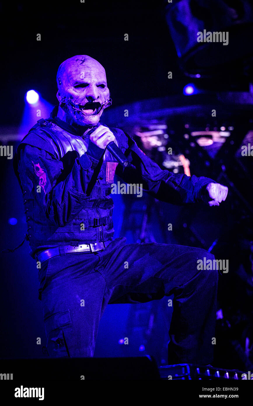 Nov. 30, 2014 - Toronto, Ontario, Canada - American metal band Slipknot ...