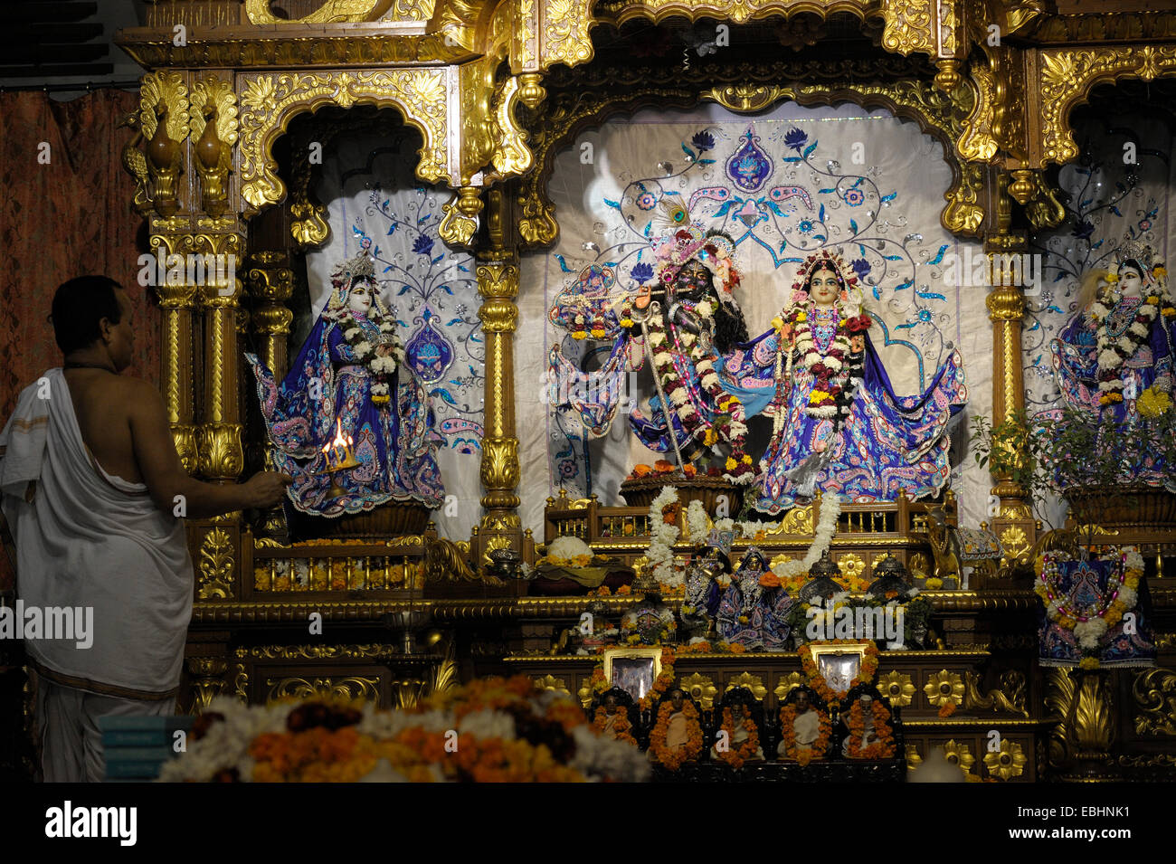 Iskcon Temple in New Delhi India Stock Photo - Alamy