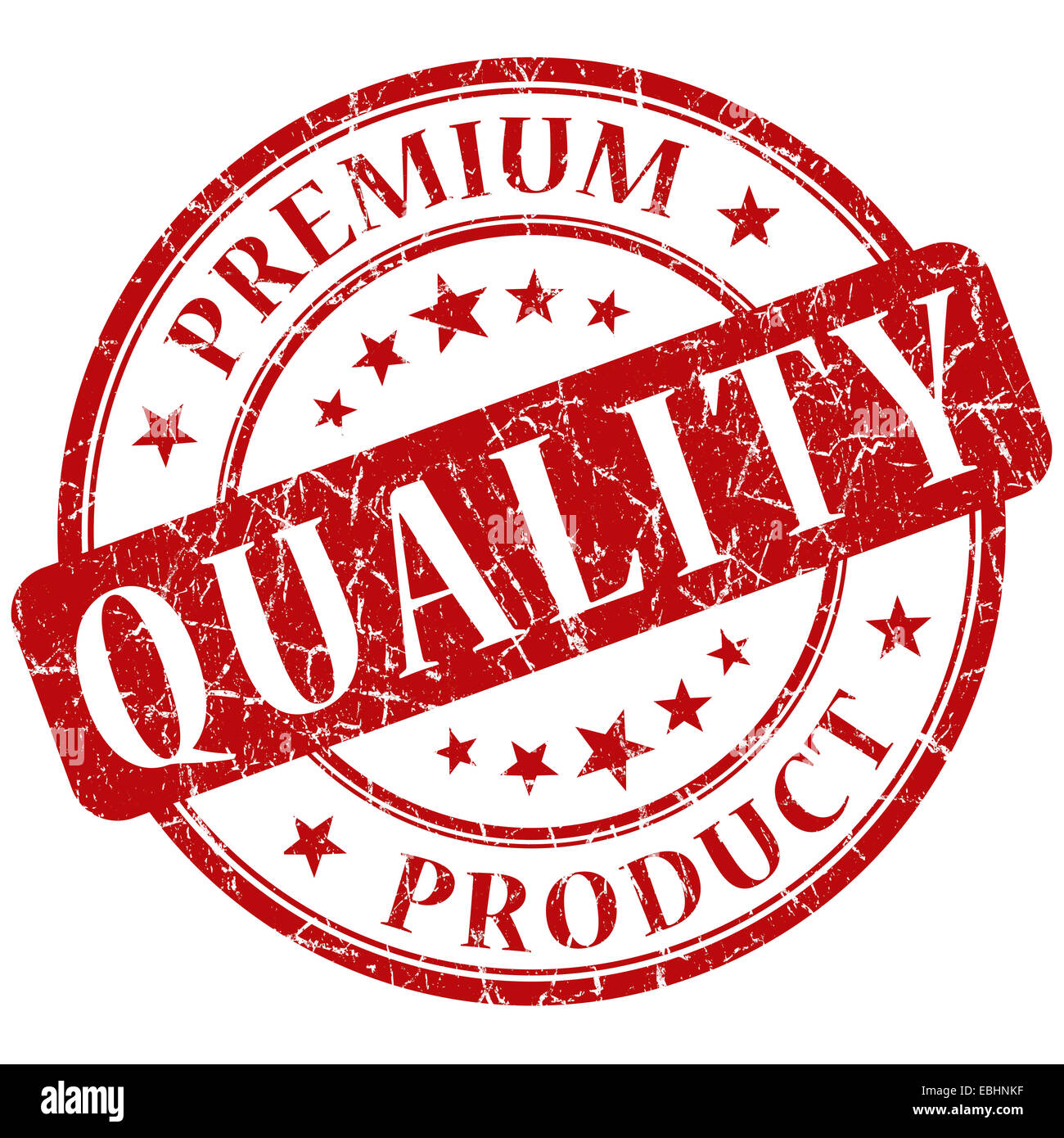 Quality Stamp red Stock Photo - Alamy