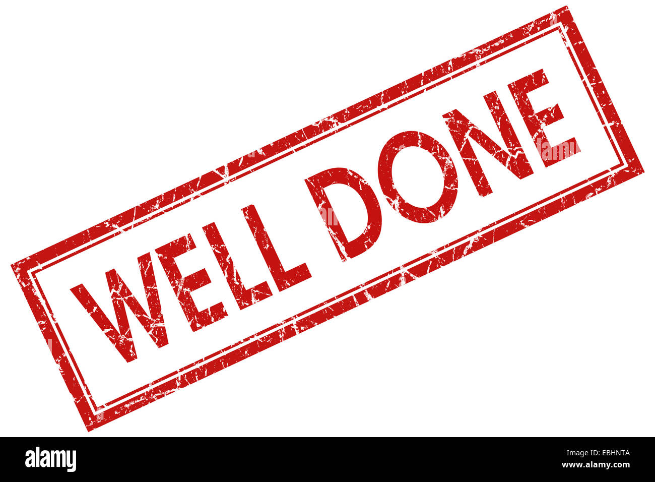 Good Job Well Done Stamp Cut Out Stock Images & Pictures - Alamy