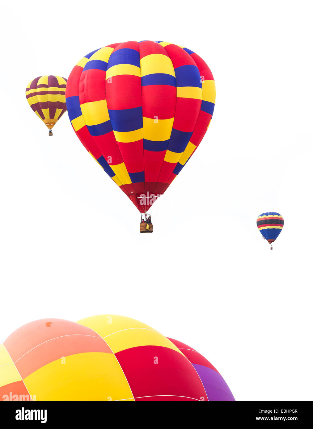 Multiple hot air balloons hi-res stock photography and images - Alamy