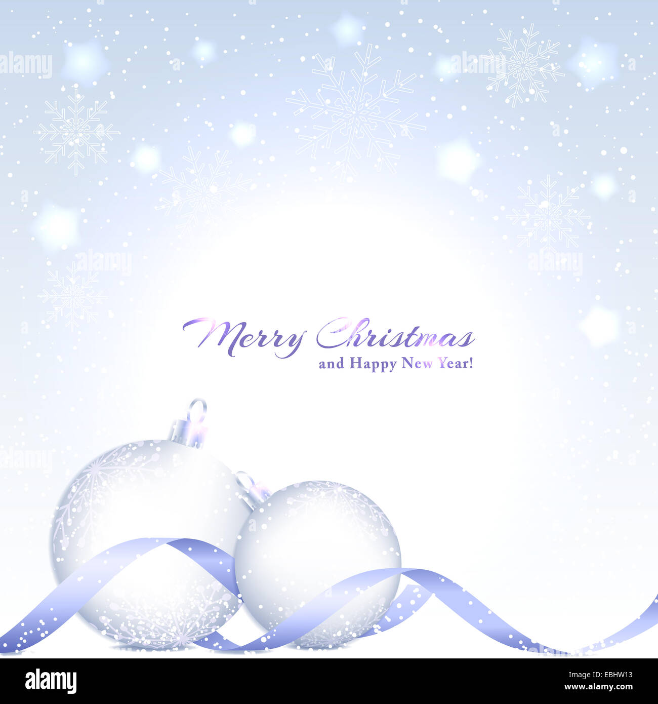 Christmas Background with Sparkling Crystal Ball and Star Stock Photo ...