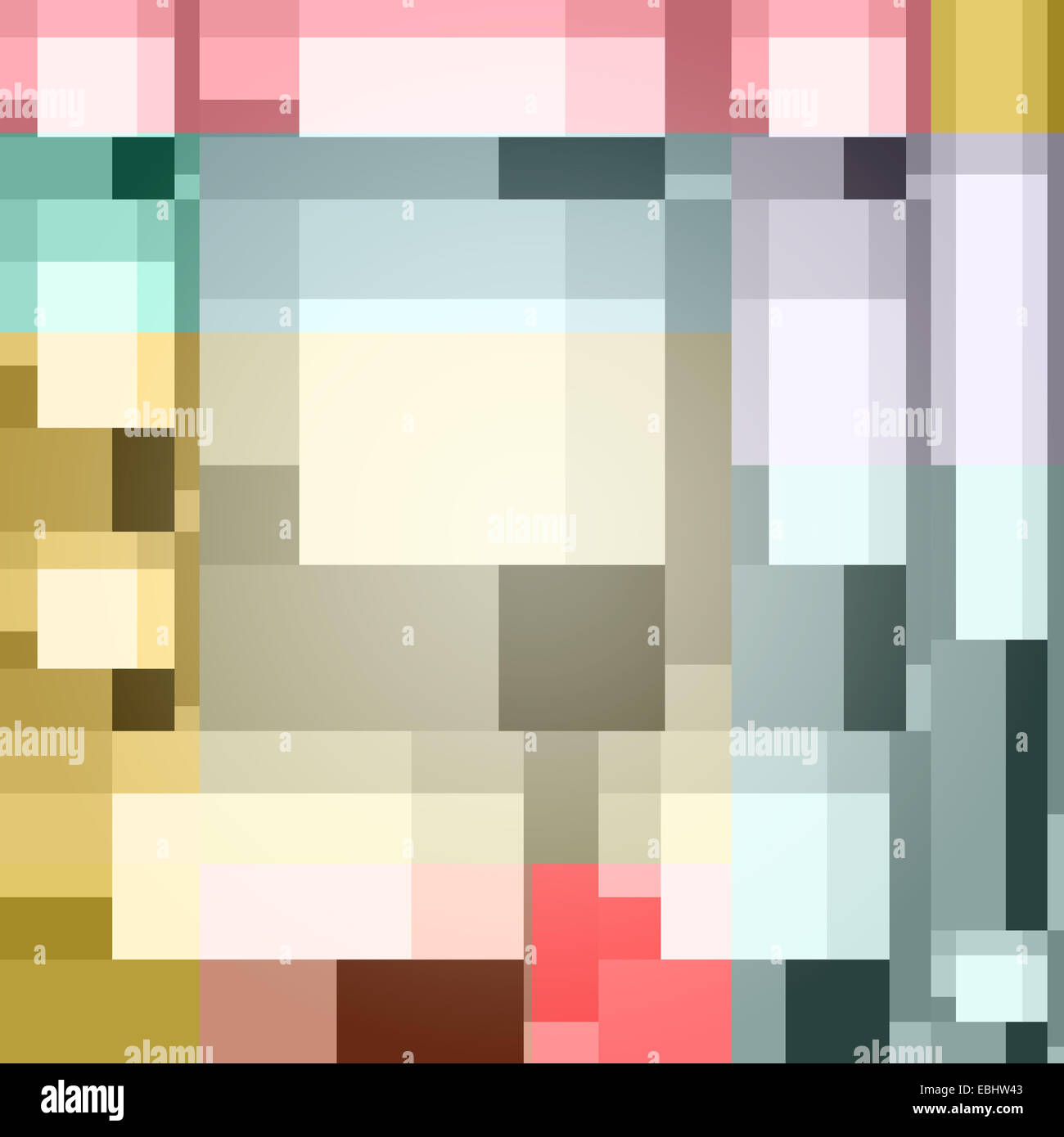 abstract geometric background with colorful rectangles. vector ...