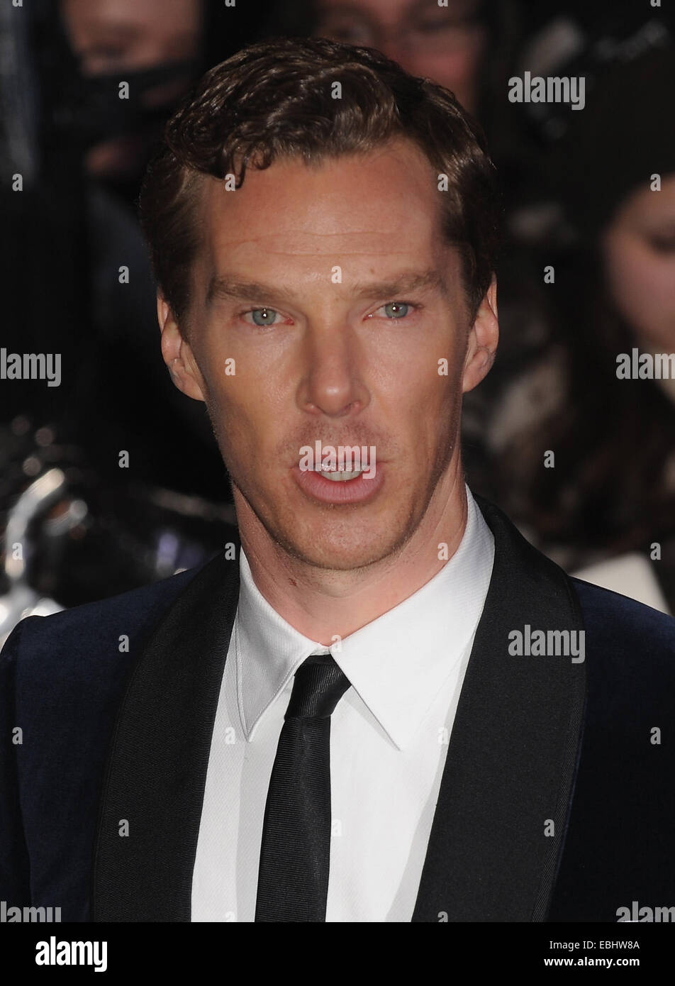 London, UK. 1st Dec, 2014. Benedict Cumberbatch attends the UK premiere ...