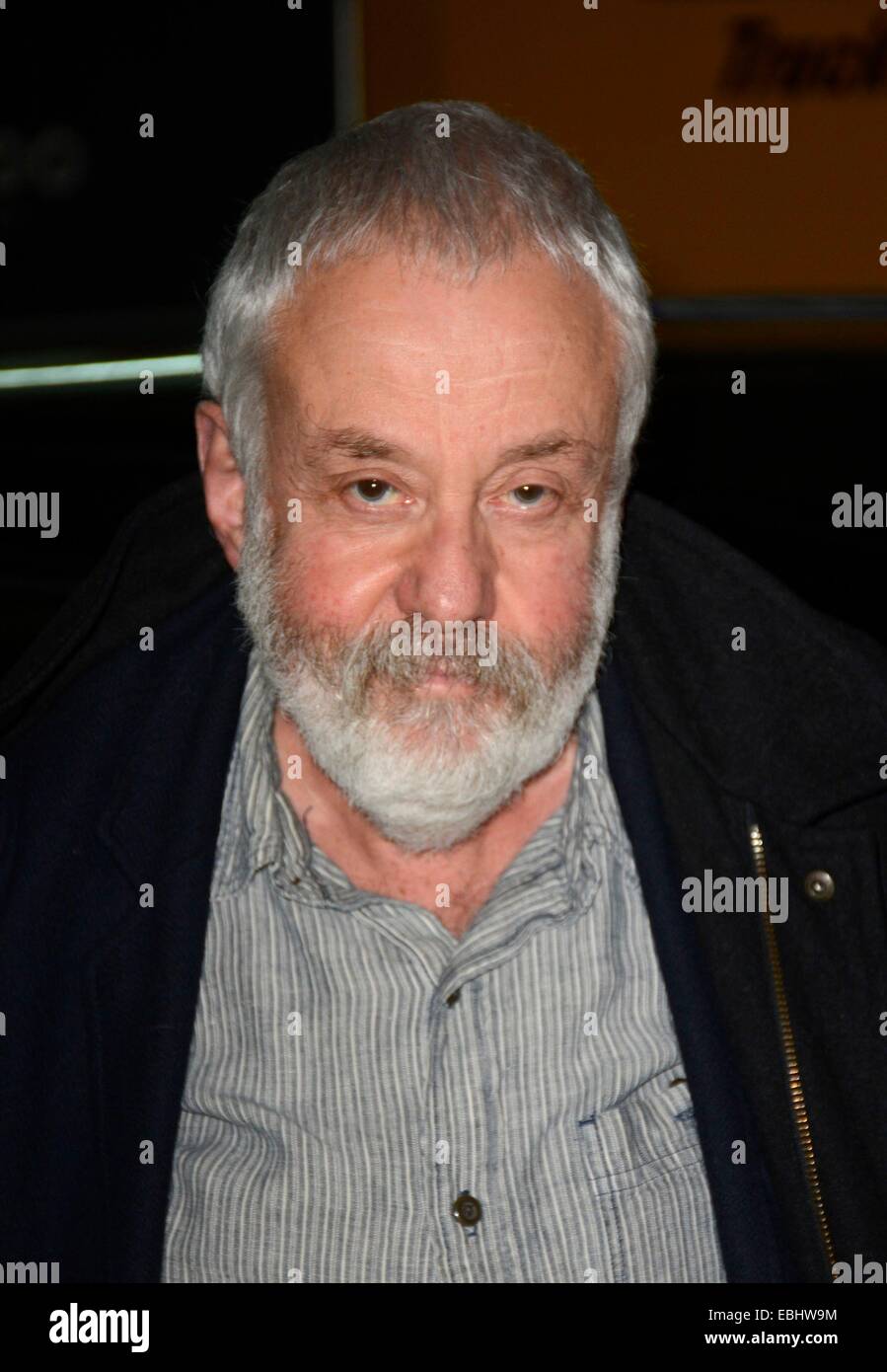New York, NY, USA. 1st Dec, 2014. Mike Leigh out and about for ...
