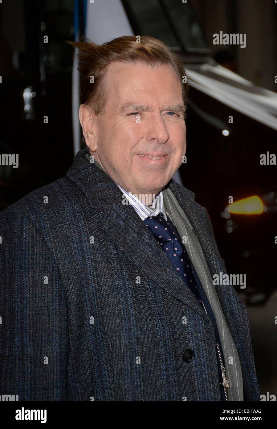 New York, NY, USA. 1st Dec, 2014. Timothy Spall out and about for ...