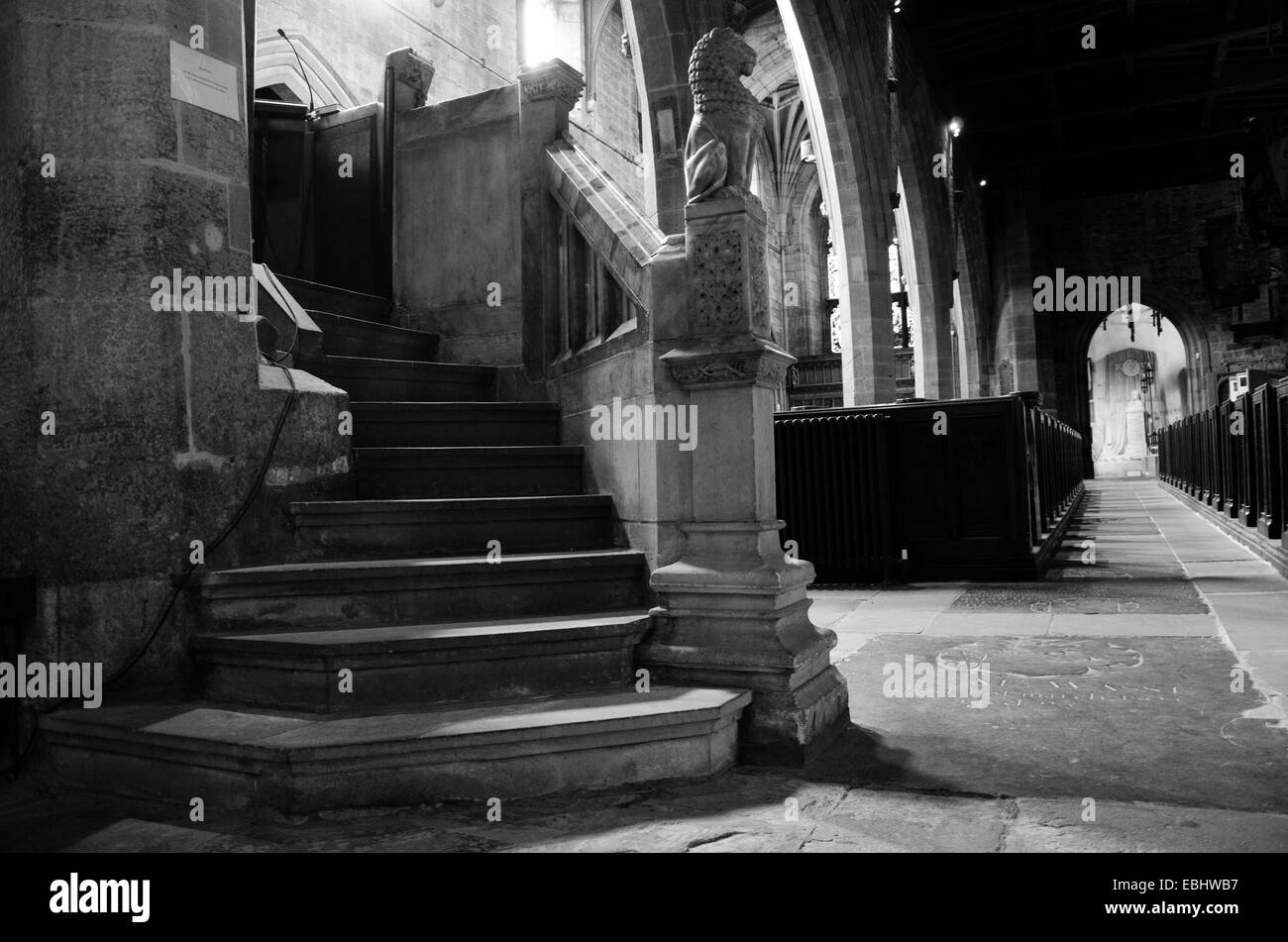 Church pulpit stairs hi-res stock photography and images - Alamy