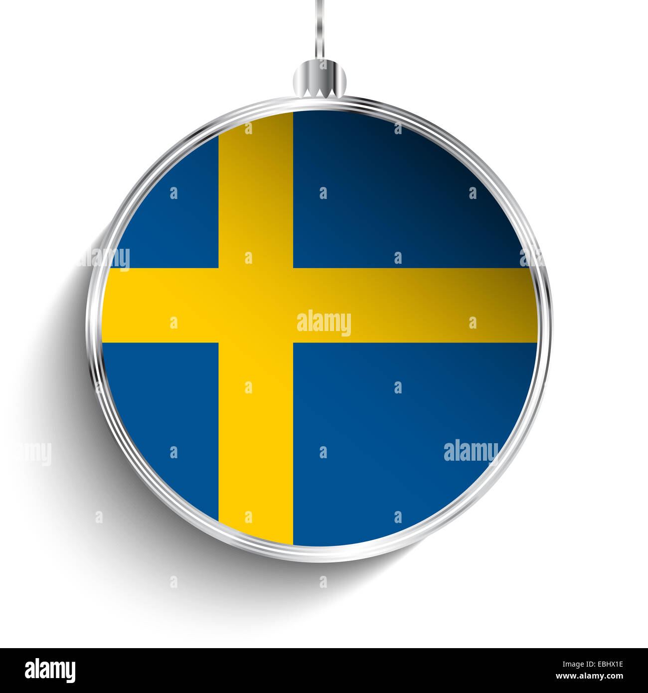Christmas background swedish flag hi-res stock photography and images ...