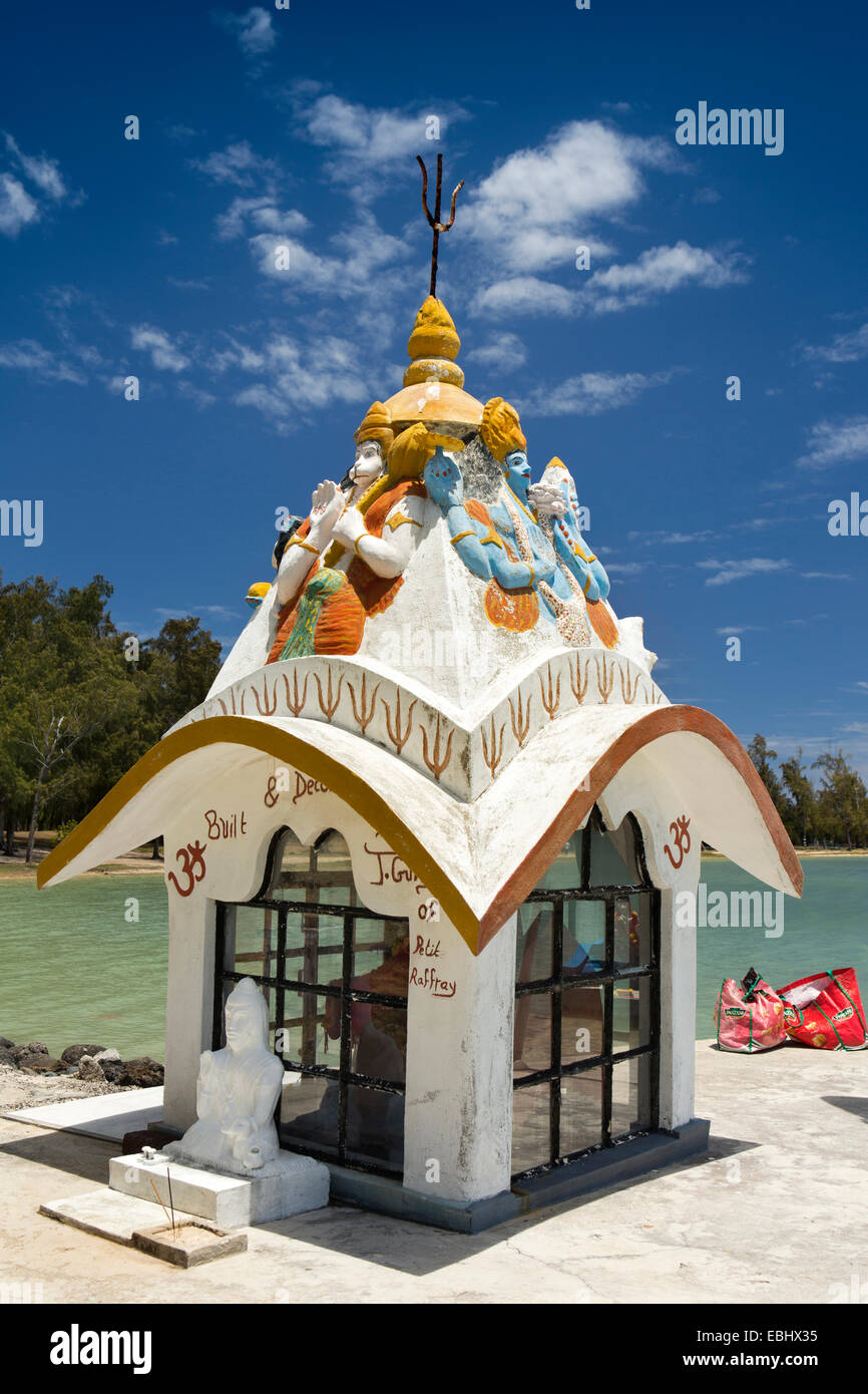 Mauritius, Grand Gaube Sai Shakti Mandir Hindu temple, shiva shrine ...