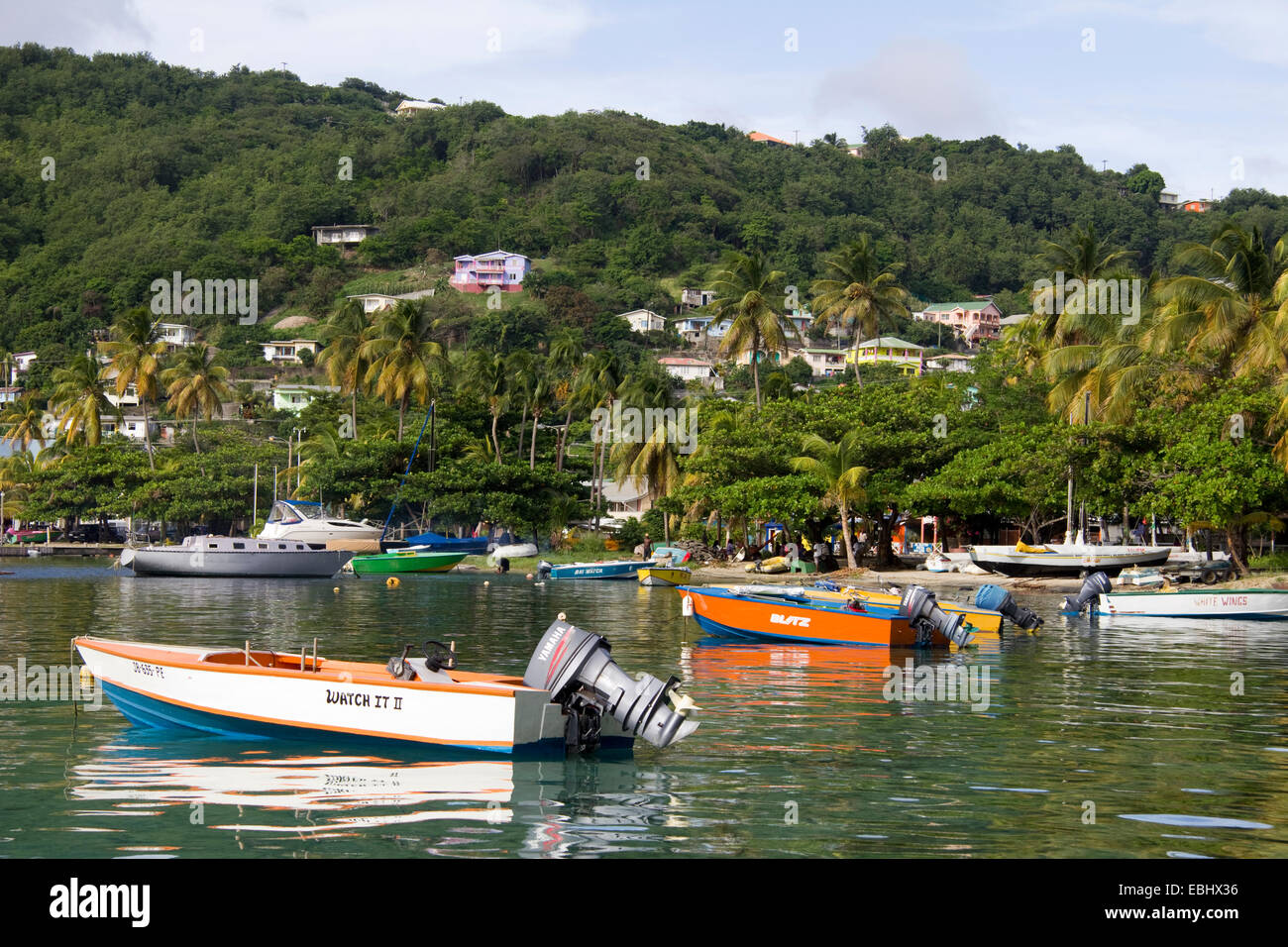 Bequia island St. Vincent and the Crenadines Caribbean Stock Photo - Alamy