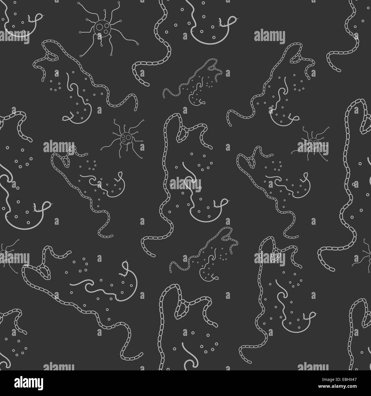 virus seamless pattern Stock Photo - Alamy