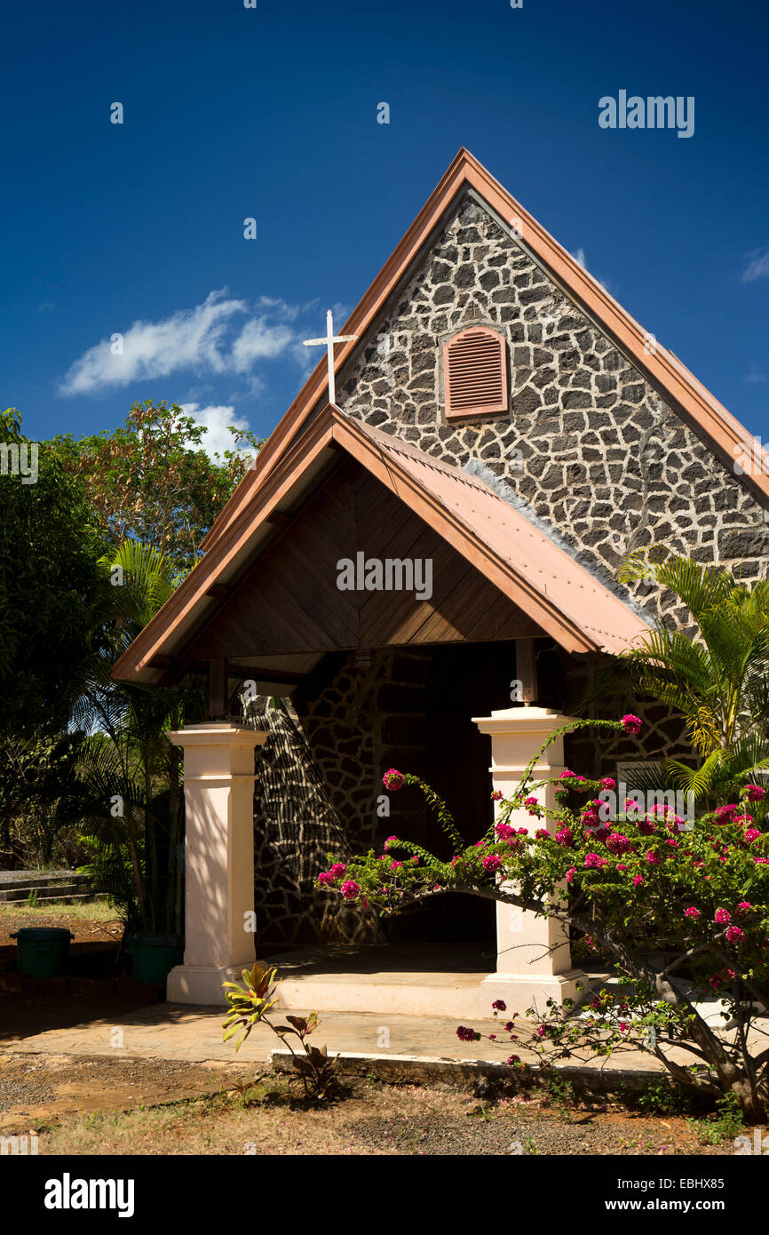 Mauritius, Poudre d’Or British colonial era Anglican church Stock Photo ...