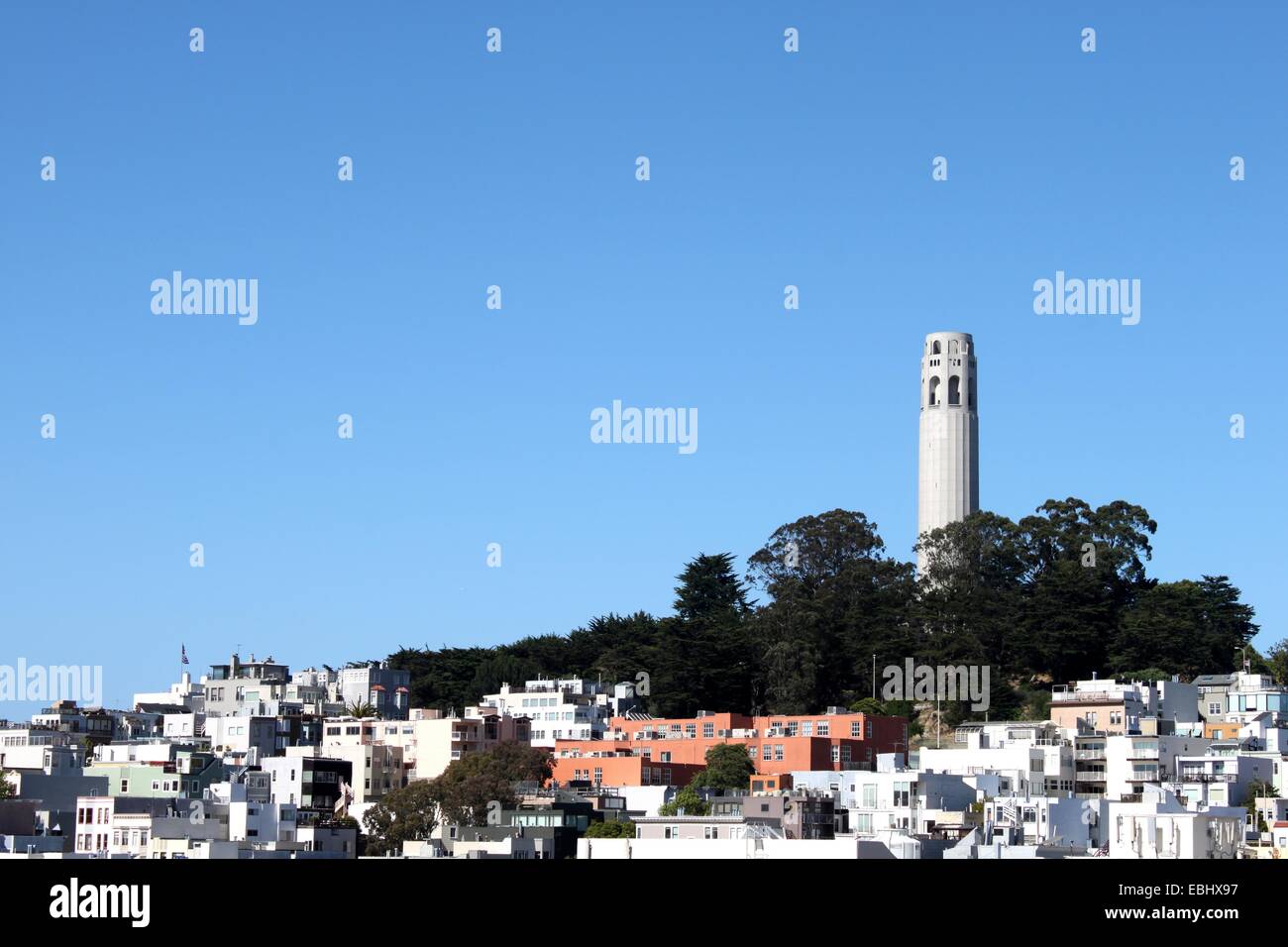 Coit tower, san francisco hi-res stock photography and images - Alamy