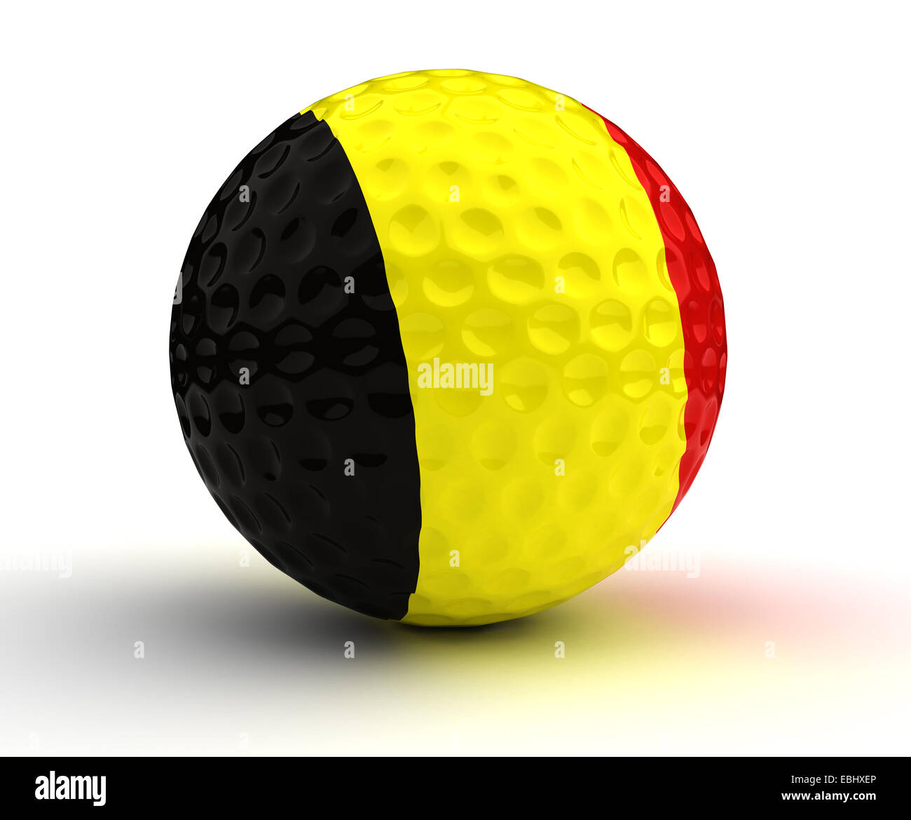 Belgian Golf Ball (Isolated with clipping path Stock Photo - Alamy