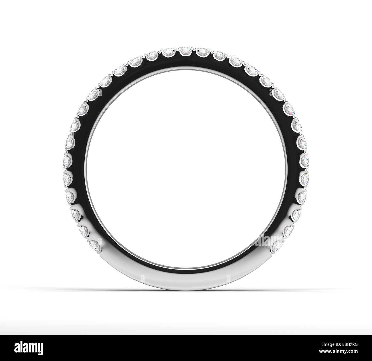 Single Wedding Ring Stock Photo - Alamy