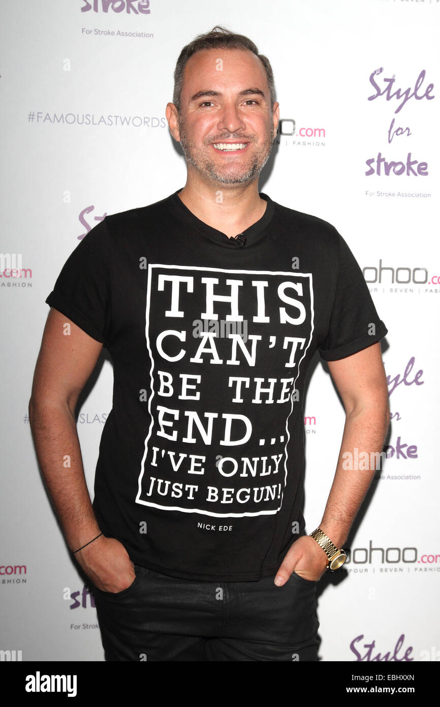 Style For Stroke T Shirt Launch party - hosted by Nick Ede - at ...