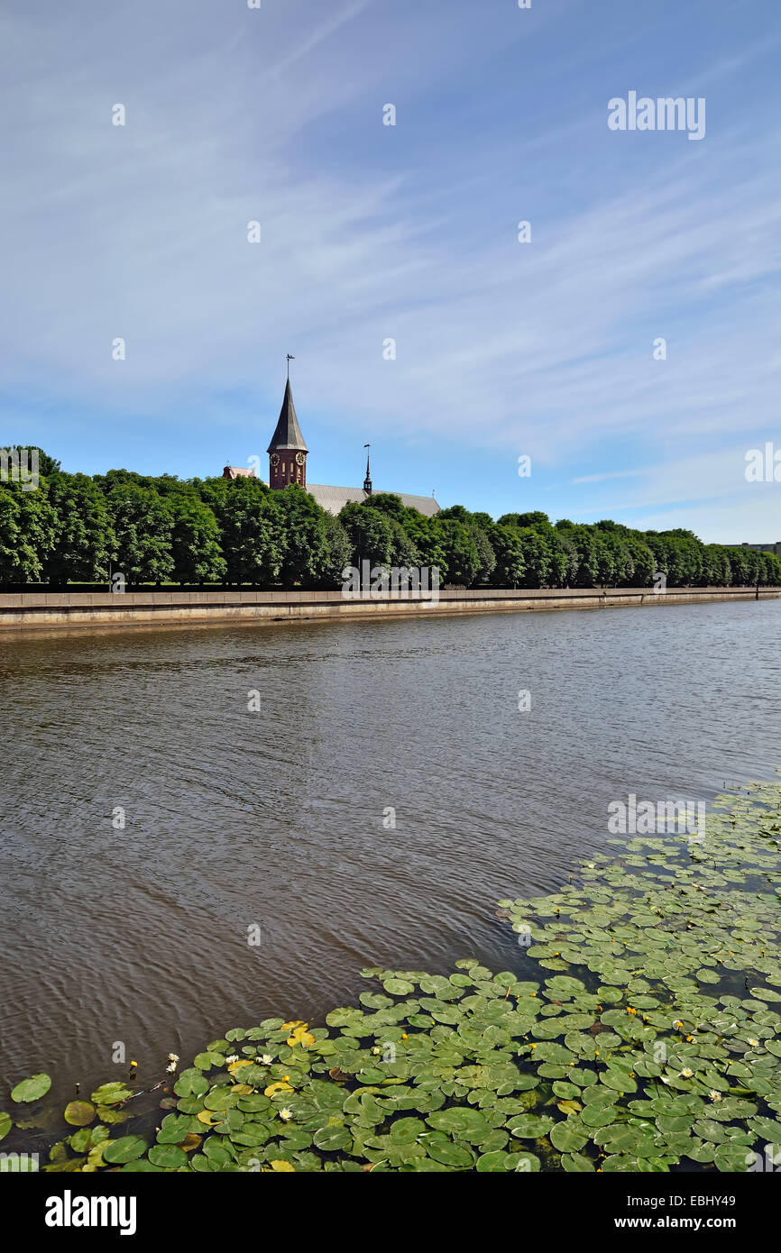 Koenigsberg Cathedral on the Kneiphof island - Gothic temple of the ...
