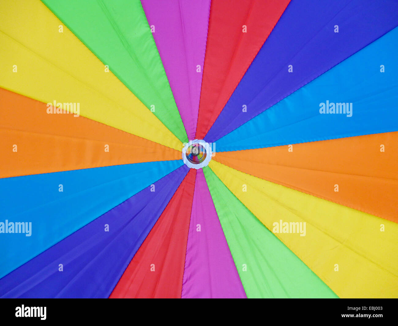 Color pattern of an umbrella Stock Photo - Alamy