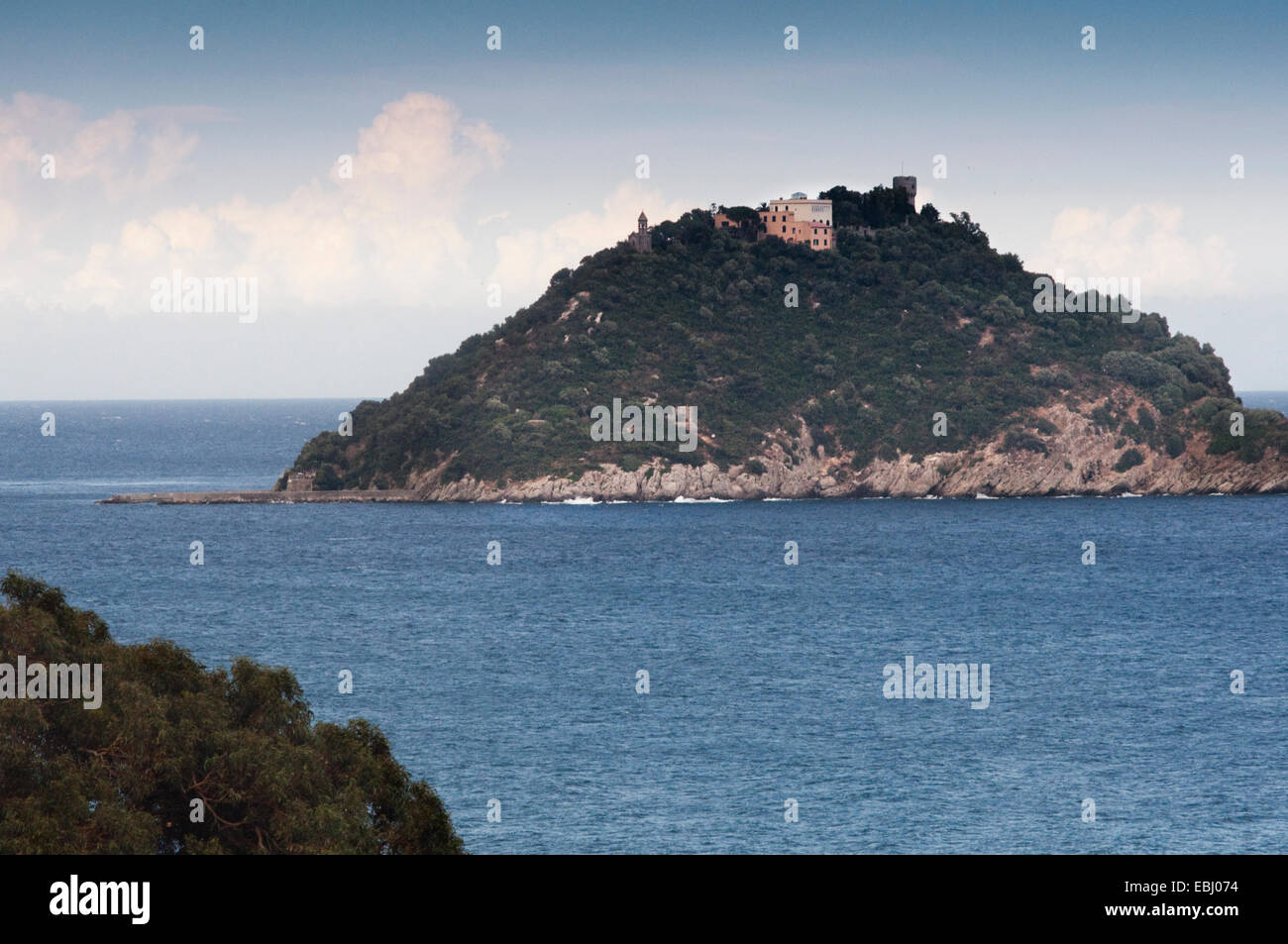 Italy, Liguria, Island of Gallinara Stock Photo - Alamy