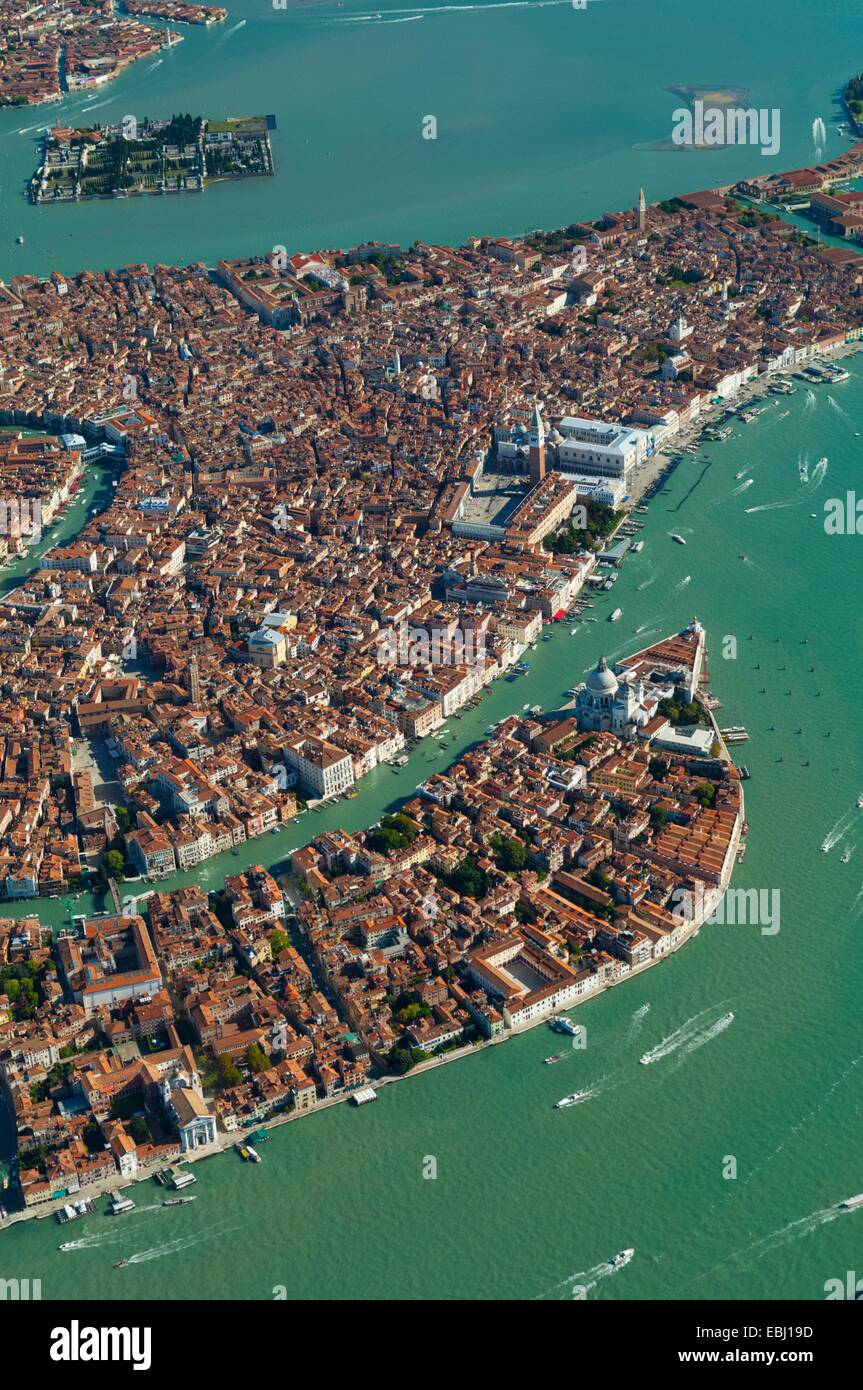 Aerial view of Venice city, Italy, Europe Stock Photo - Alamy