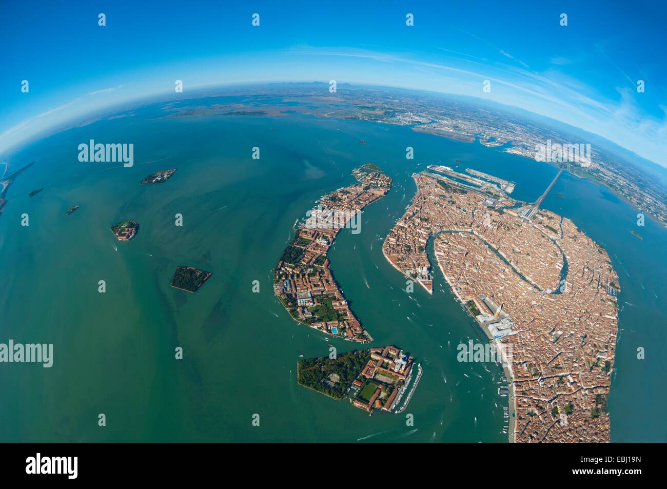 Aerial view of Venice, Italy, Europe Stock Photo - Alamy