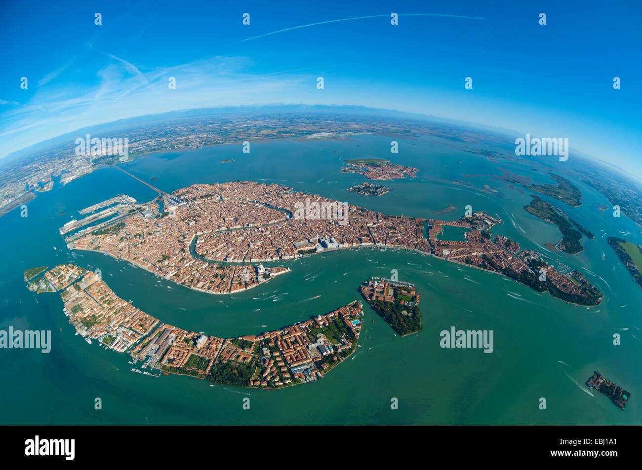Aerial view of Venice, Italy, Europe Stock Photo - Alamy