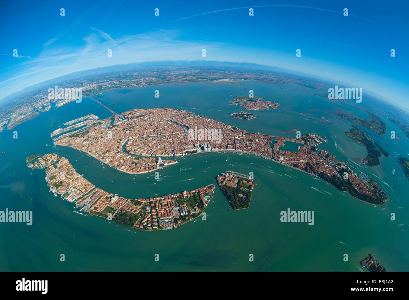 Aerial view of Venice, Italy, Europe Stock Photo - Alamy