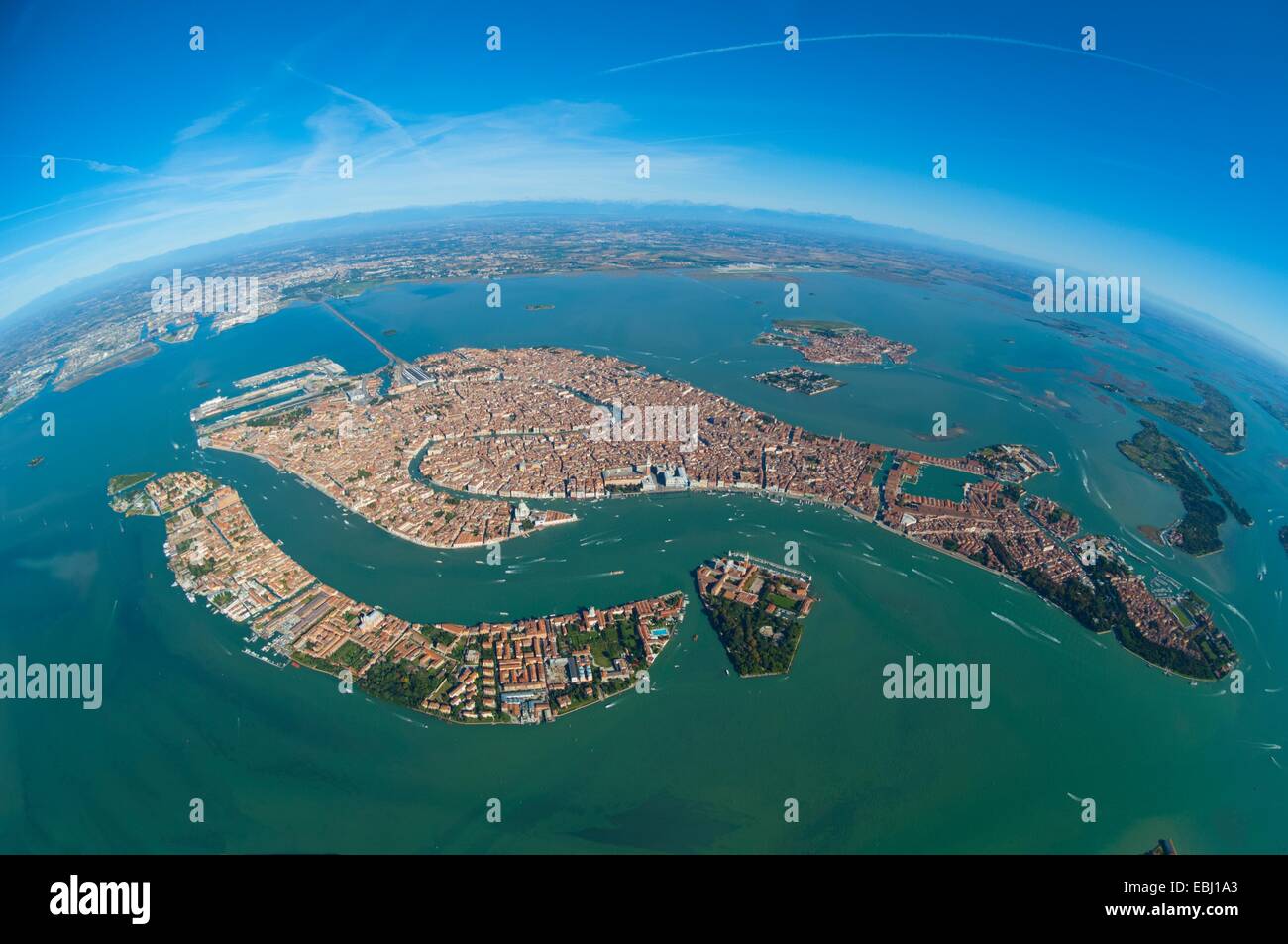 Aerial view of Venice, Italy, Europe Stock Photo - Alamy