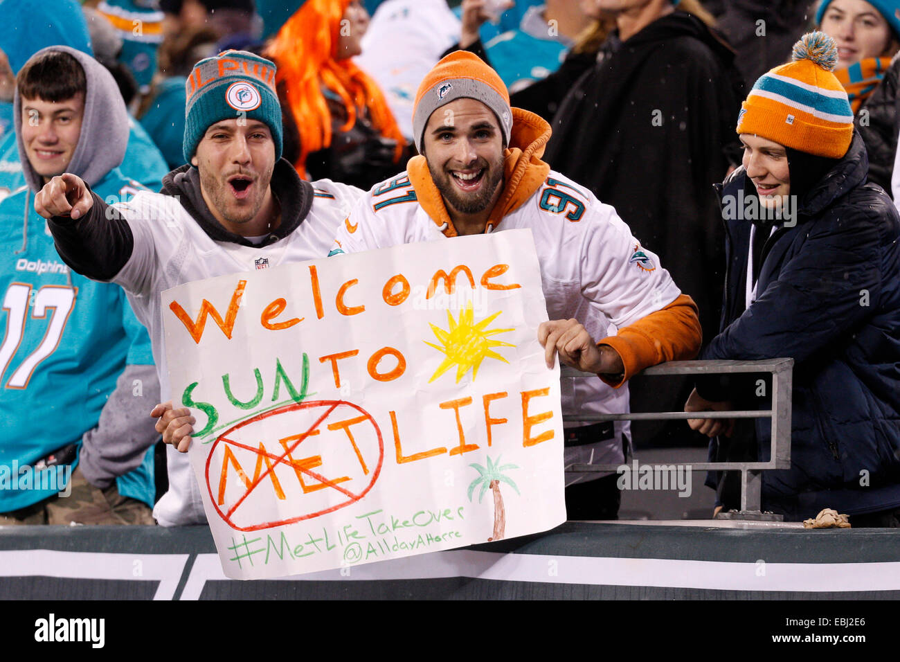 New york jets fans miami hi-res stock photography and images - Alamy
