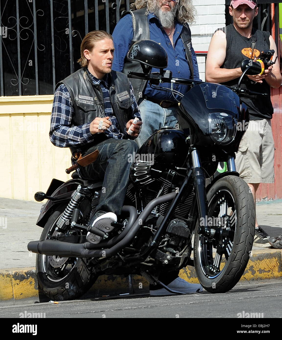 Charlie Hunnam Motorcycle