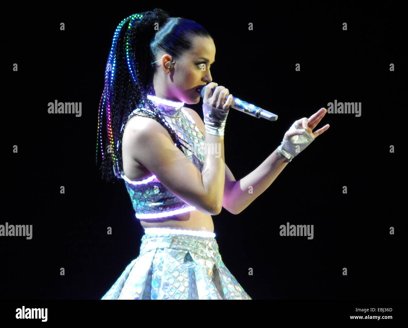 Katy Perry performs live at London's O2 Arena during the first of five ...