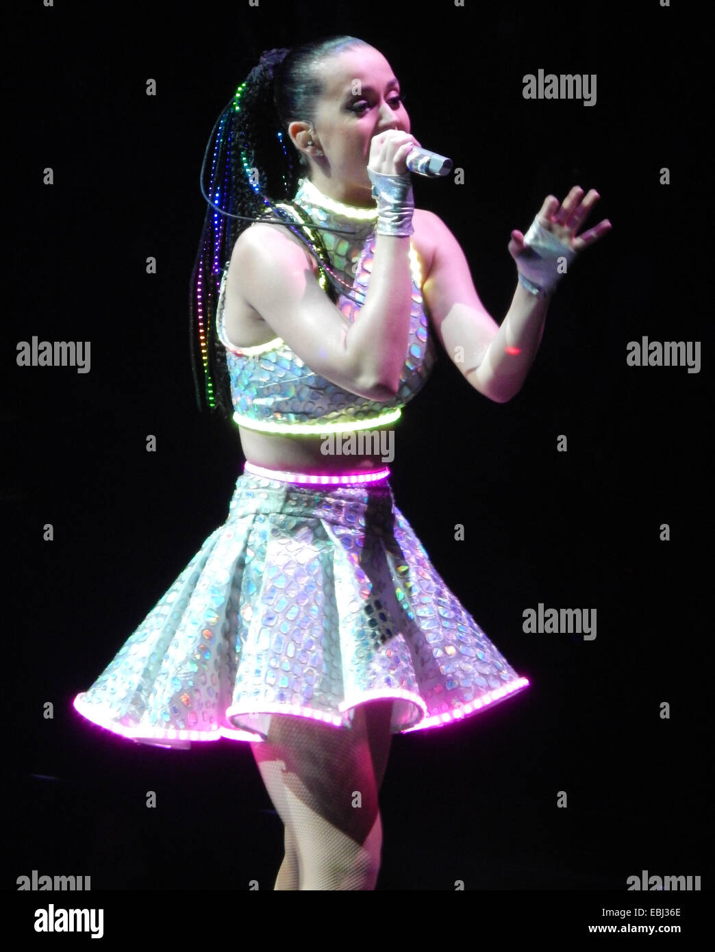 Katy Perry performs live at London's O2 Arena during the first of five ...