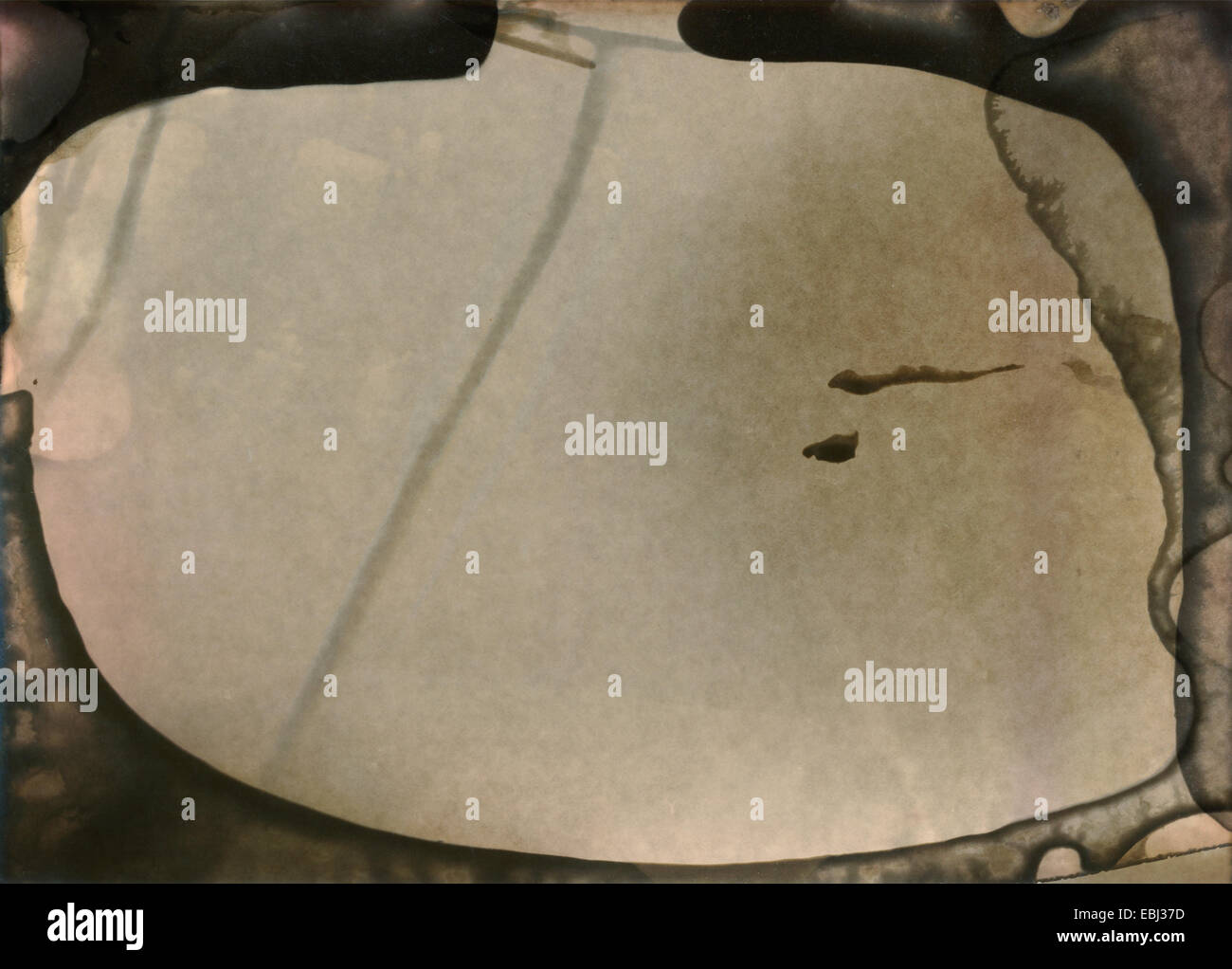 old photographic paper - bad developed - layer for photo editor Stock ...