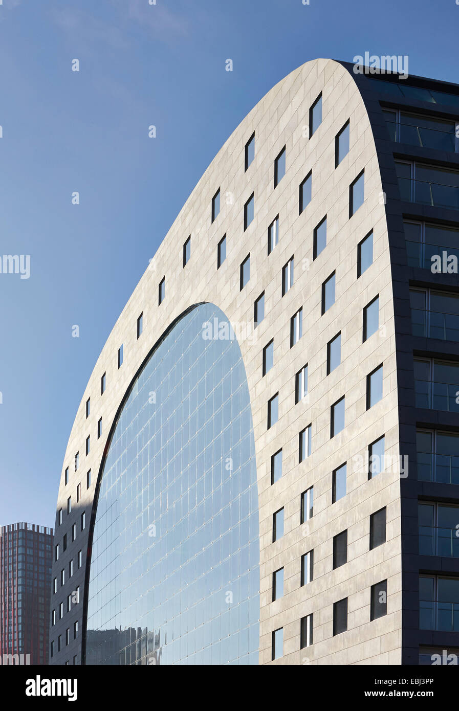 Market Hall Rotterdam, Rotterdam, Netherlands. Architect: MVRDV, 2014 ...