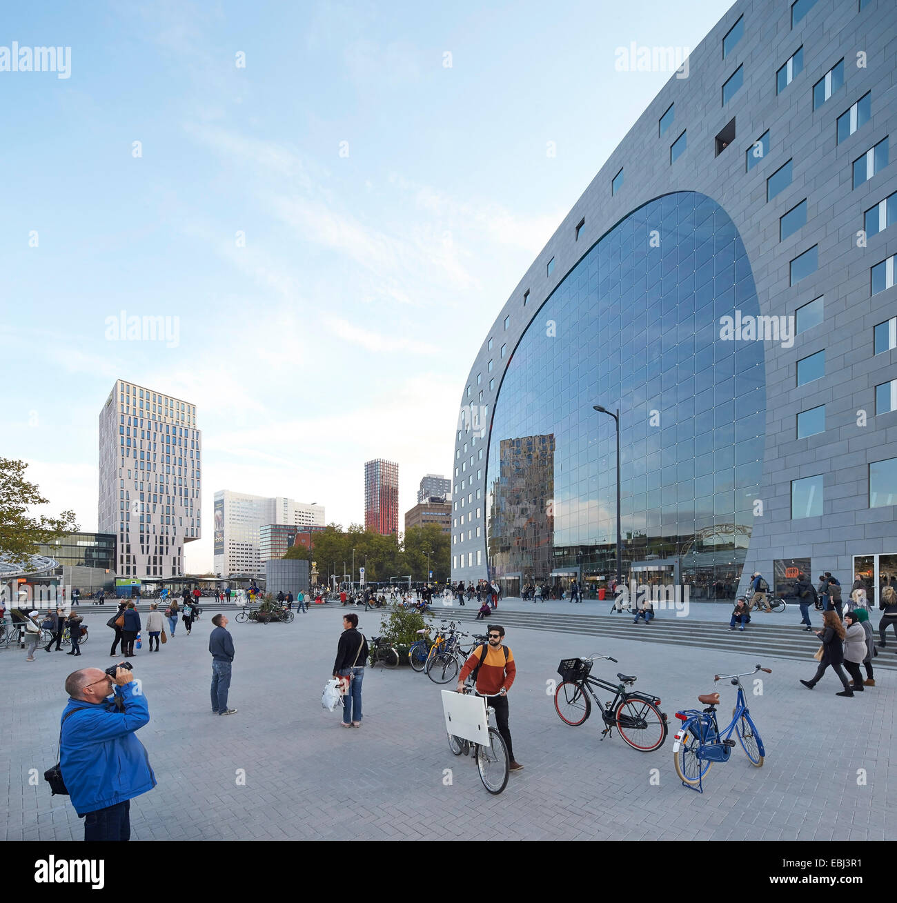 Market Hall Rotterdam, Rotterdam, Netherlands. Architect: MVRDV, 2014 ...