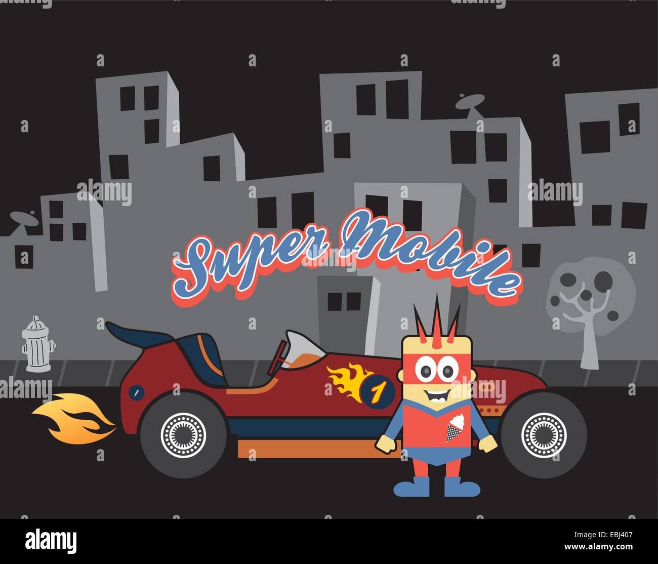 cartoon character art Stock Vector Image & Art - Alamy