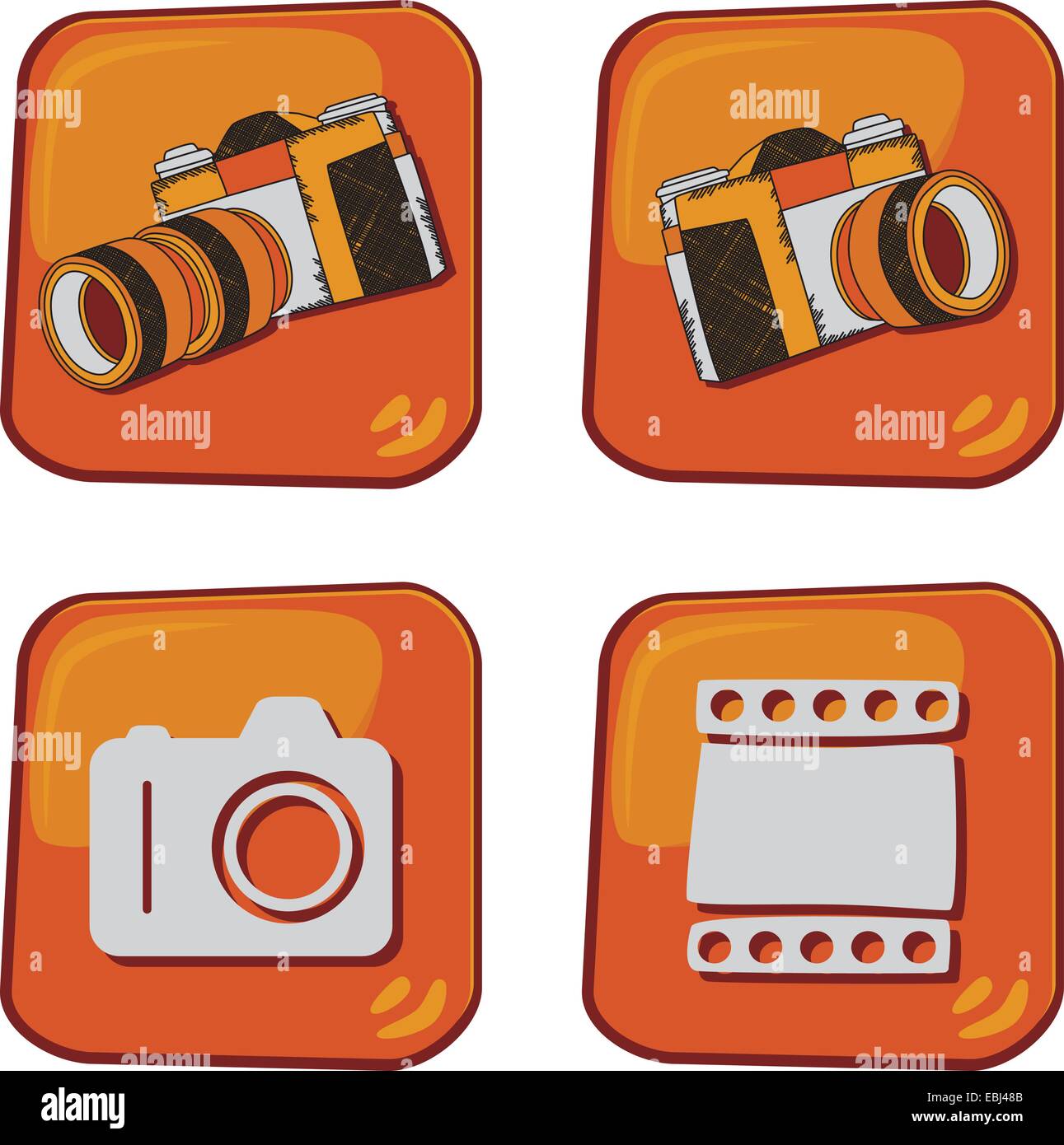 icon button theme Stock Vector Image & Art - Alamy